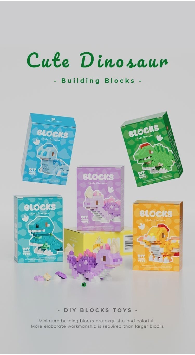 Jurassic World Nano Building Blocks Dinosaur Tyrannosaurus Rex ...