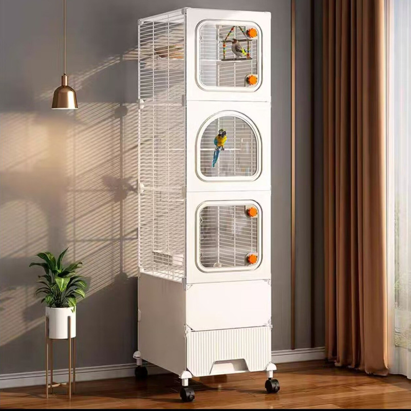 Parrot Splash Bird Cage Birdcage Proof Home Large Bags Tiger Skin Xuan ...