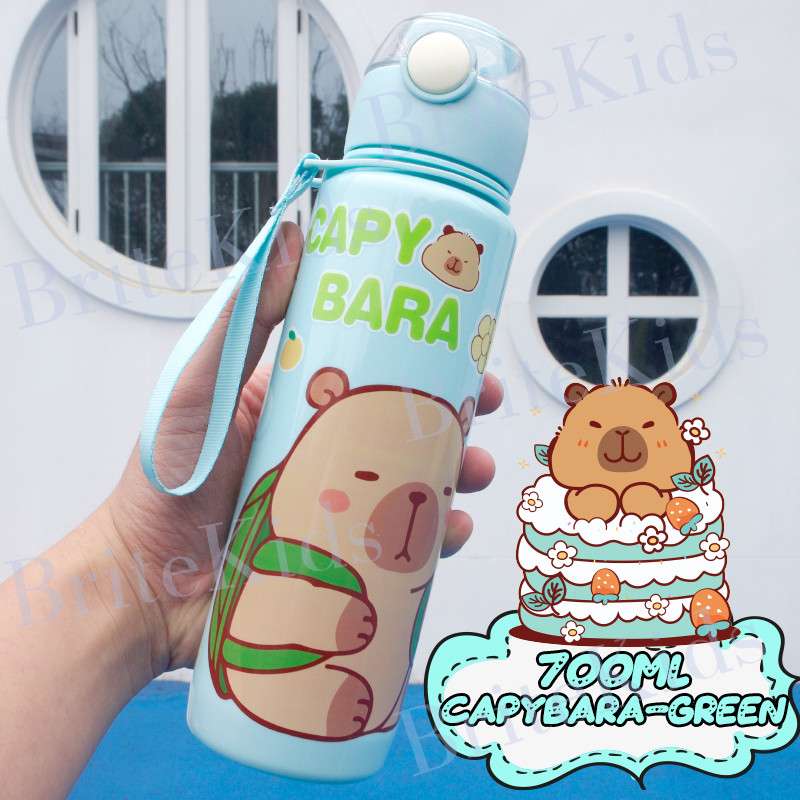 700ml Botol Air Capybara My Melody Bottle Kids Straw Bpa Free Botol Air ...