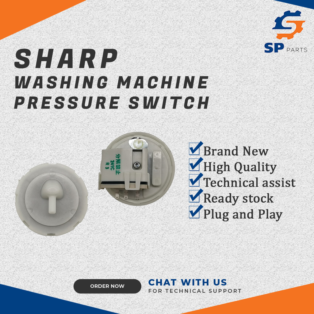 SHARP WASHING MACHINES PRESSURE SWITCH | Shopee Malaysia