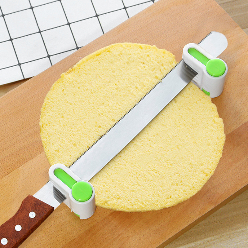 [Ready Stock] 2pcs Cake Slicer Cutter 5 Layer Cake Bread Leveler Slicer ...