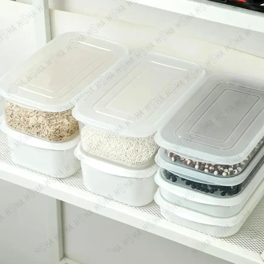 container food storage bekas peti sejuk bekas plastik bertutup freezer organizer food container ...