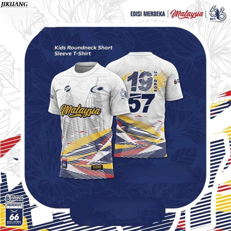 [Ready-Stock] Baju Merdeka Jersi Merdeka 2024 Premium Quality MALAYSIA ...