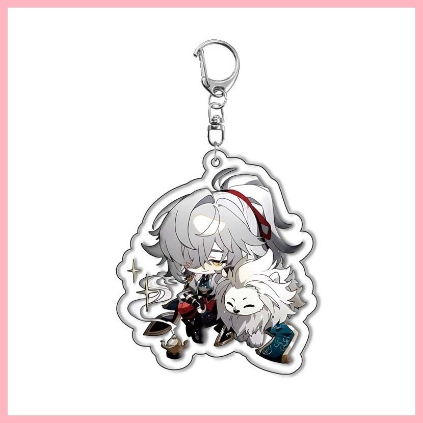 New Style Keychain Honkai: Star Rail March 7th Blade Tingyun JingYuan ...