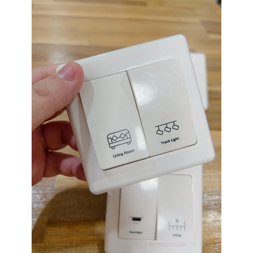 Borderless UV Switch Label Sticker Waterproof Background Printed Light ...