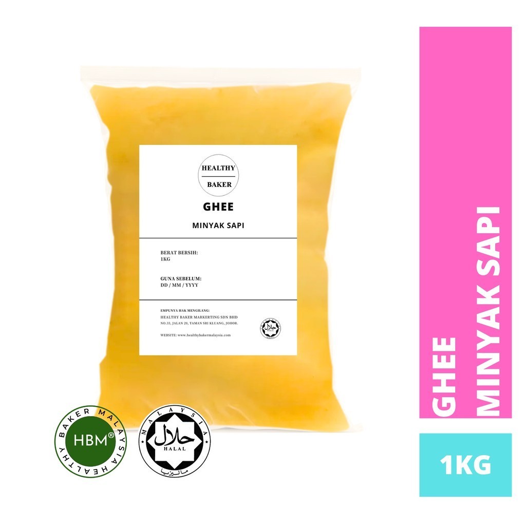 Ghee / Vegetable Ghee / Minyak Sapi Sayuran / Halal / Healthy Baker ...