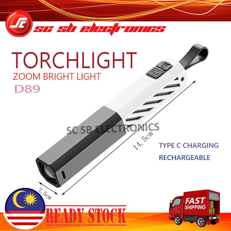 LED TORCHLIGHT D89 LED LAMPU SULUH D89 | Shopee Malaysia