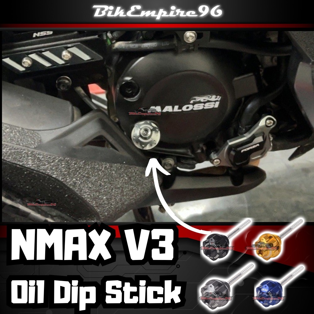 NMAX V2 V3 Oil Dip Stick CNC Accessories Decoration For YAMAHA NMAX V2 ...