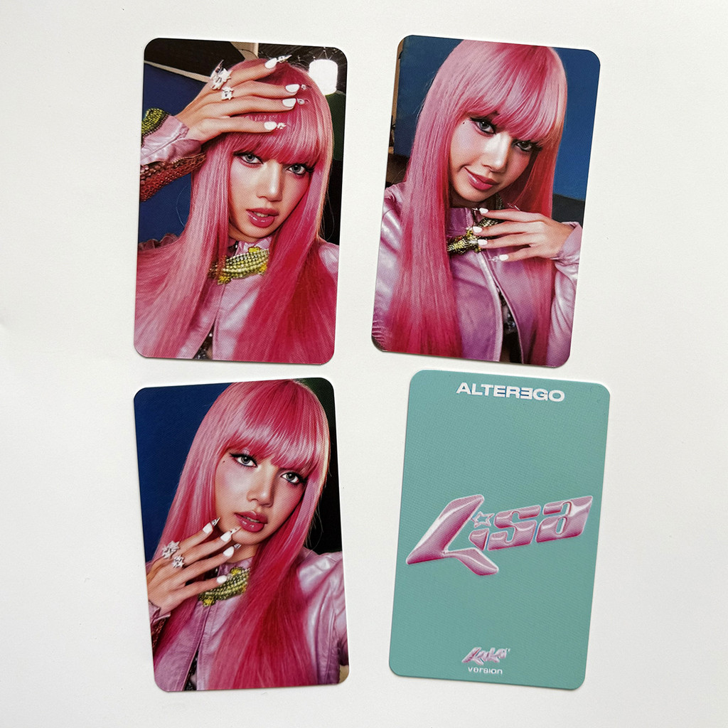 Kpop Idol LISA Album ALTER EGO Photocards | Shopee Malaysia