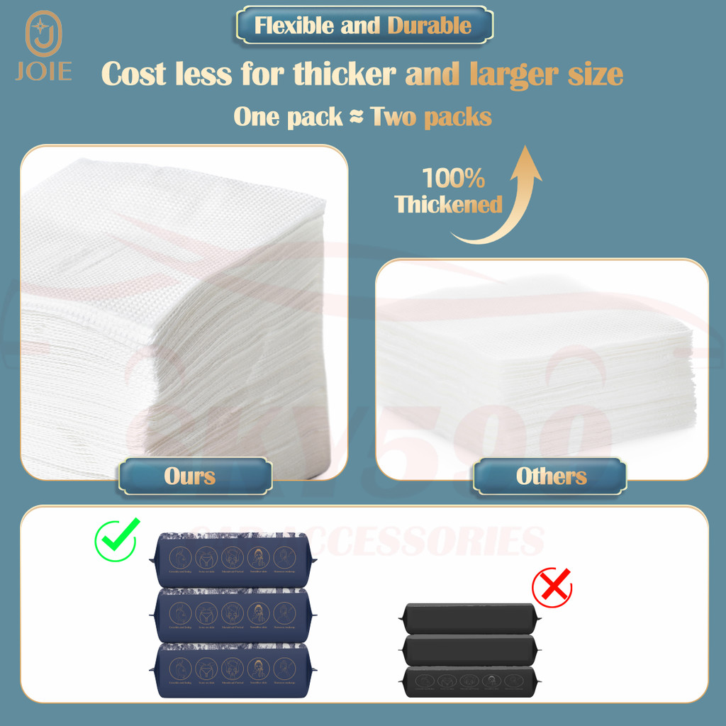 【100pcs】Facial Tissue Towel Disposable Face Towel Facial Wipes Face ...