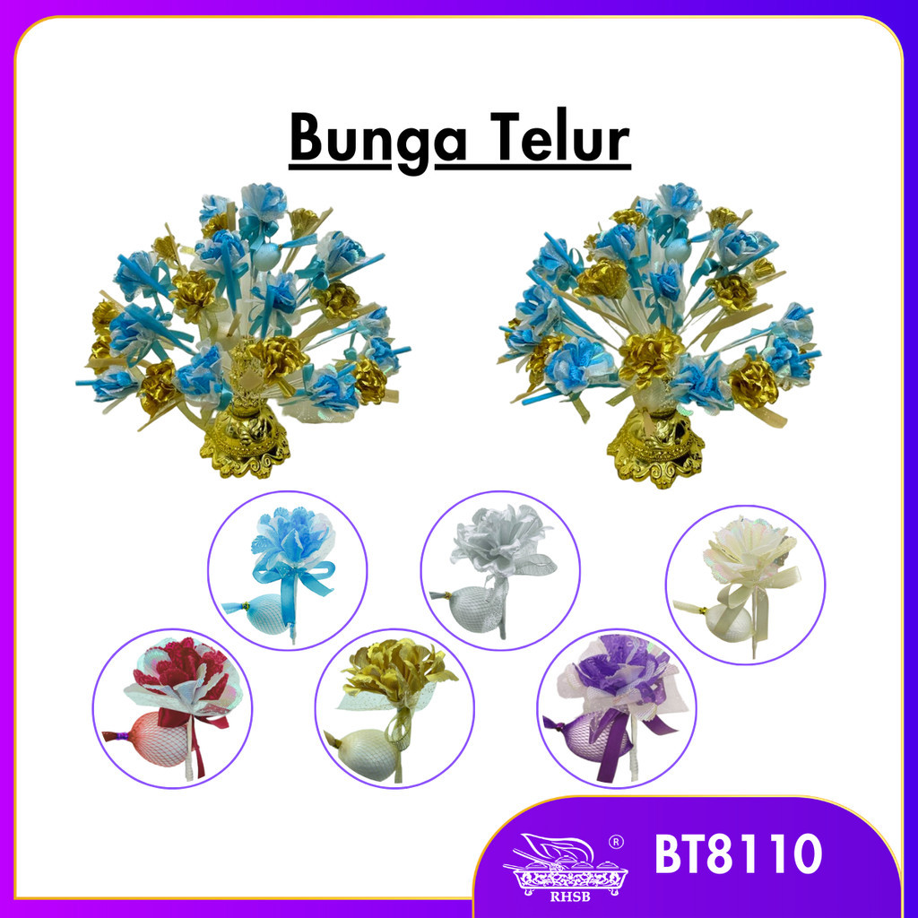 50pcs NEW ARRIVAL BUNGA TELUR/ BUNGA TELOR / BUNGA TELUR MURAH ...