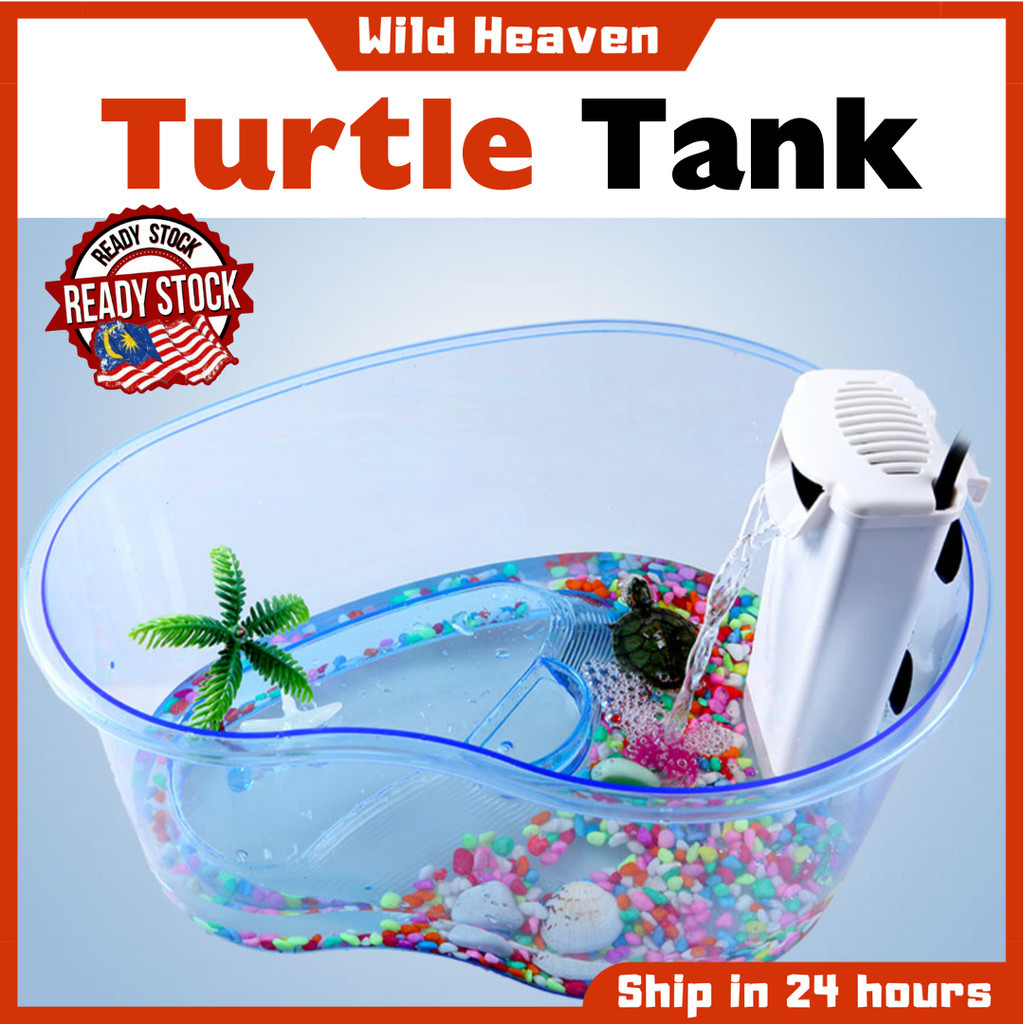 Reptile Turtle Tortoise Vivarium(Large size) Box Aquarium Tank Basking ...