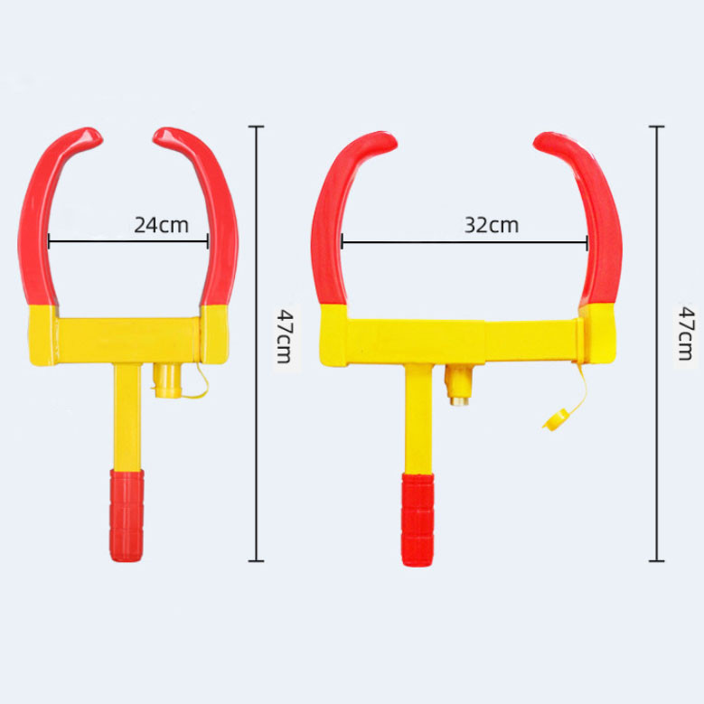 Universal Car Wheel Lock Anti-Theft Tyre Car Clamp Safety Tire Security ...