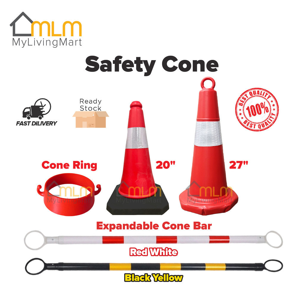 PVC Reflective Signal Warning Safety Cone Reflective Line Traffic Cone ...
