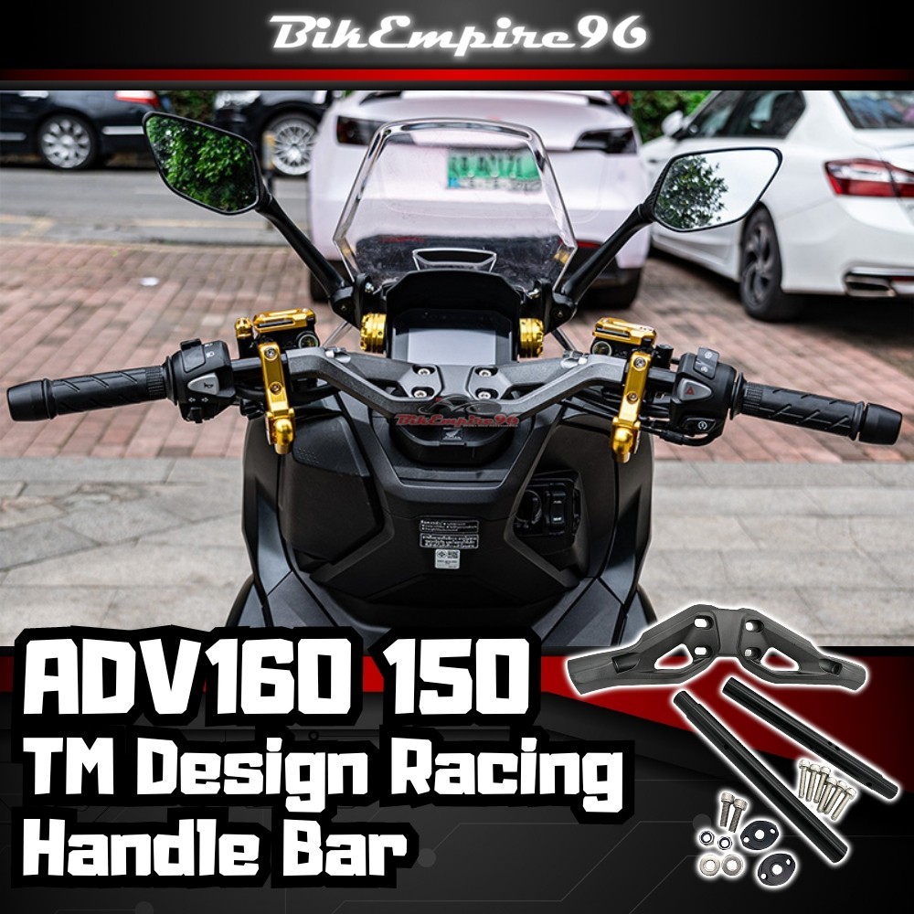 Honda ADV160 150 TM Design Racing Handle Bar Motorcycle Handlebar CNC ...