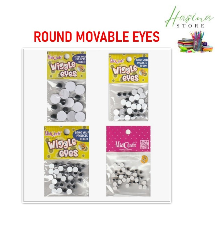 MidCraft: Round Movable Eyes | Shopee Malaysia