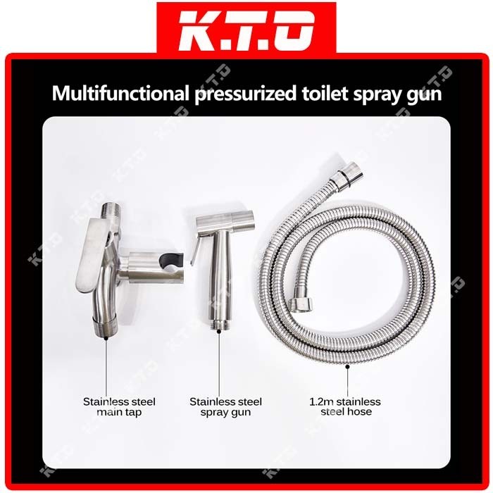 SUS304 Stainless Steel Two Way Tap Bathroom Faucet with Bidet Spray ...