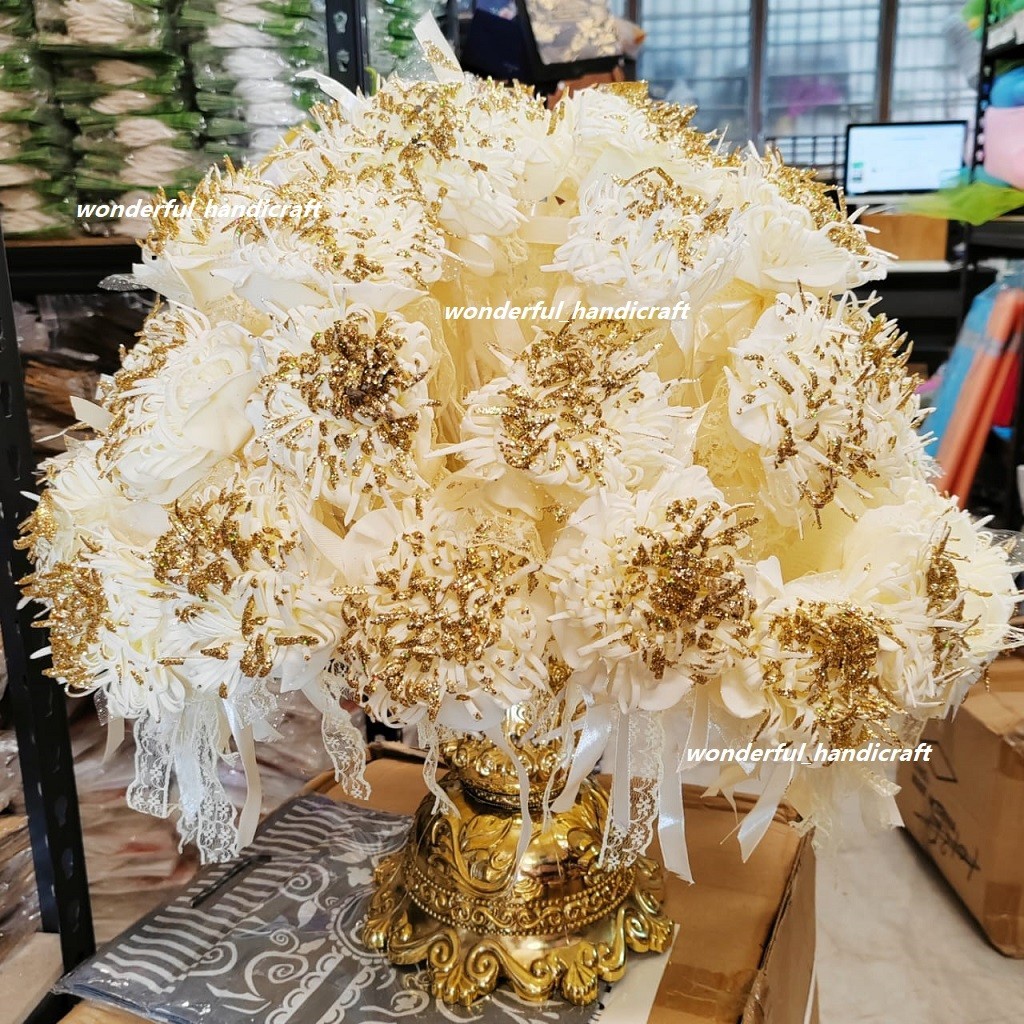 50pcs/Box Bunga Telur Pelamin Exclusive / Hiasan Pelamin / Wedding ...