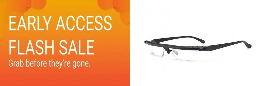 HLS High-quality Adjustable Glasses Adjustable Lenses Reading Glasses ...