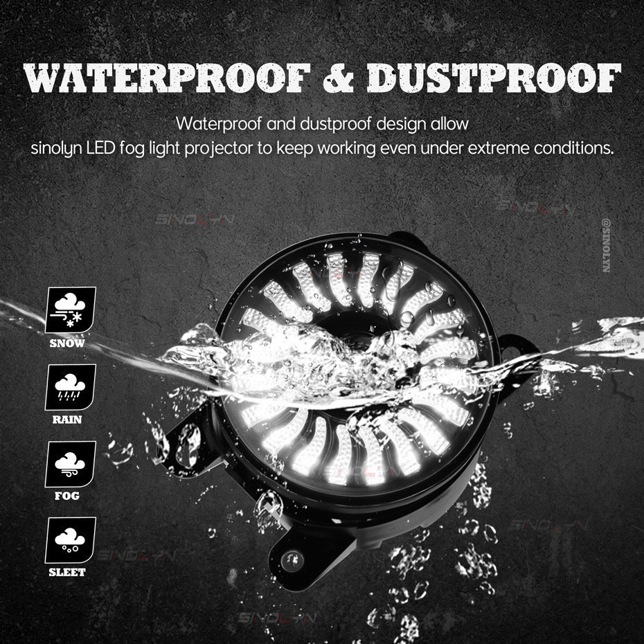 2pcs LED DRL Fog Light For Ford Ranger T6/Isuzu Dmax D-max/Ford Fiesta/Focus/Ecosport Daytime ...