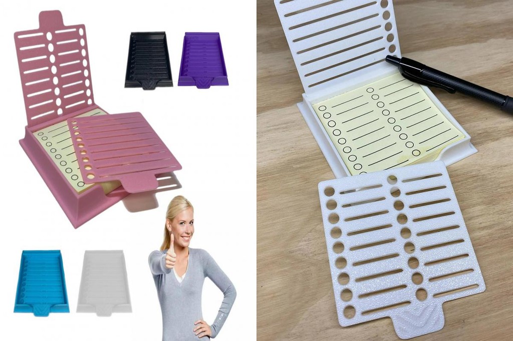 MO Frame Note Holder Desktop Sticky Note Organizer Sticky Note Holder ...