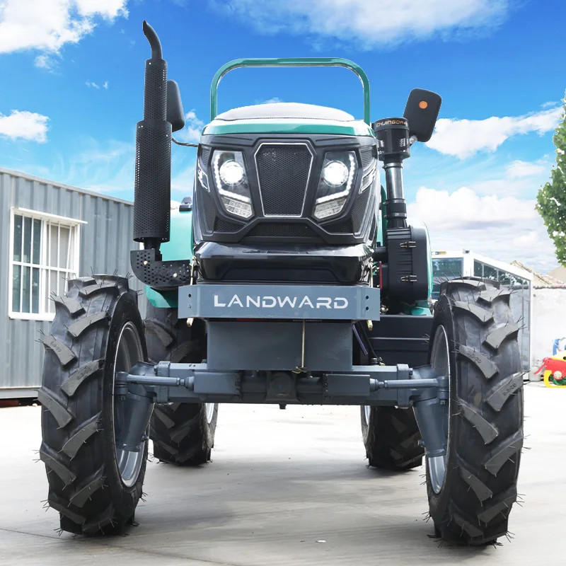 4×4 Wheeled Tractor High Quality All-Terrain Diesel Drive Pulled Truck ...