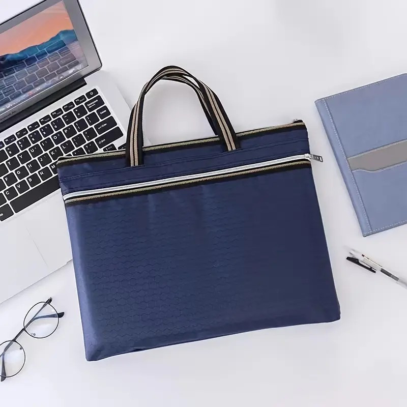 DCR A4 Documents File Bag Folder Fashion Portable Canvas Briefcase ...