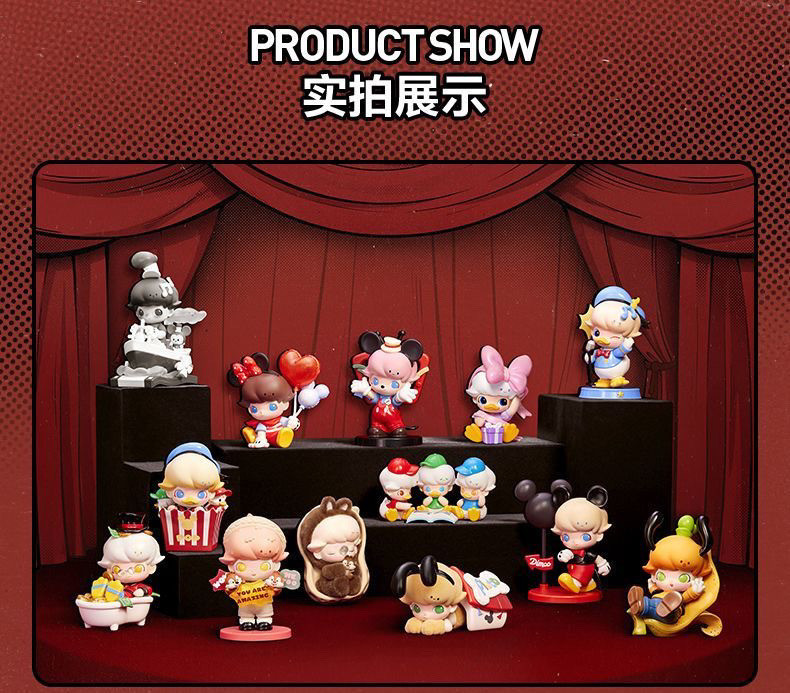 POPMART DIMOO WORLD Disney Series Blind Box Dimoo Disney Cute Figures ...