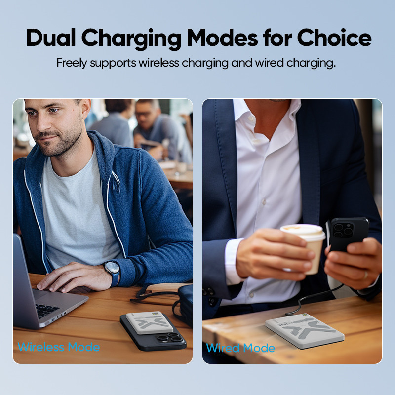 GOOJODOQ Pengecas Bank Kuasa Wayarles Magnet Mudah Alih | Shopee Malaysia