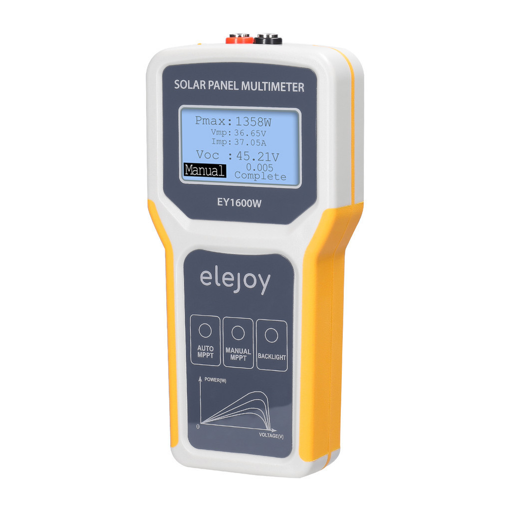 Elejoy 1600W Photovoltaic Panel Multimeter Solar Panel M-PPT Tester ...