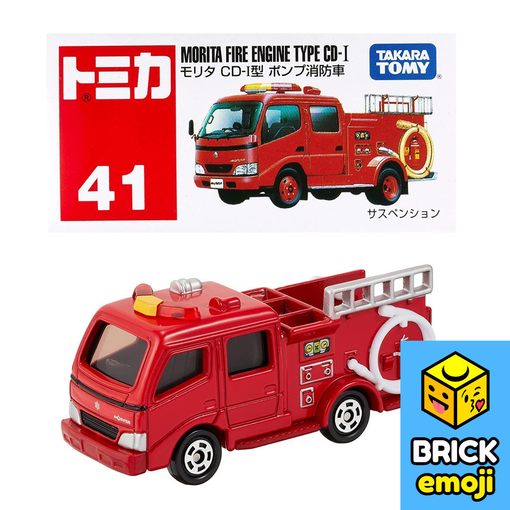 Tomica No.41 Morita Fire Engine Type CD-I (JP/CN) | Shopee Malaysia
