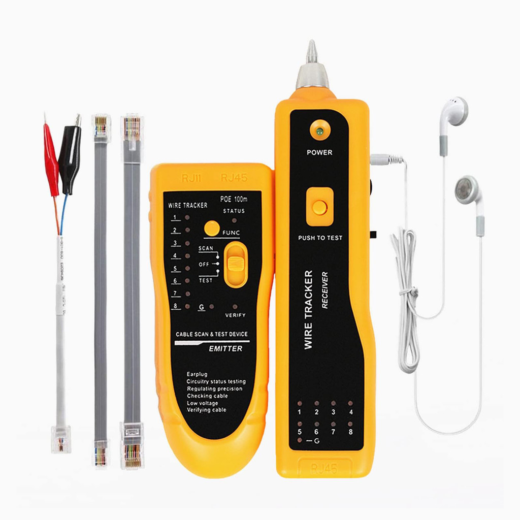 ZoeRax Network Tool kit, RJ45 Crimp Tool Pass Through Crimper, Wire ...