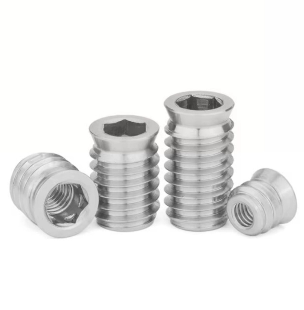 Wood Inserts SUS304 M4M5M6M8M10 Hex Socket Countersunk Head Furniture ...
