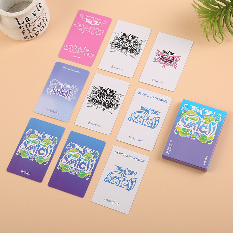 New Kpop Idol IVE SWITCH Album Photo Card Yujin Gaeul Wonyoung LIZ Rei ...