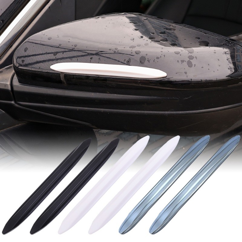 2Pcs 40cm Car Door Scratch Protector - Silicone Rubber Anti-Collision ...