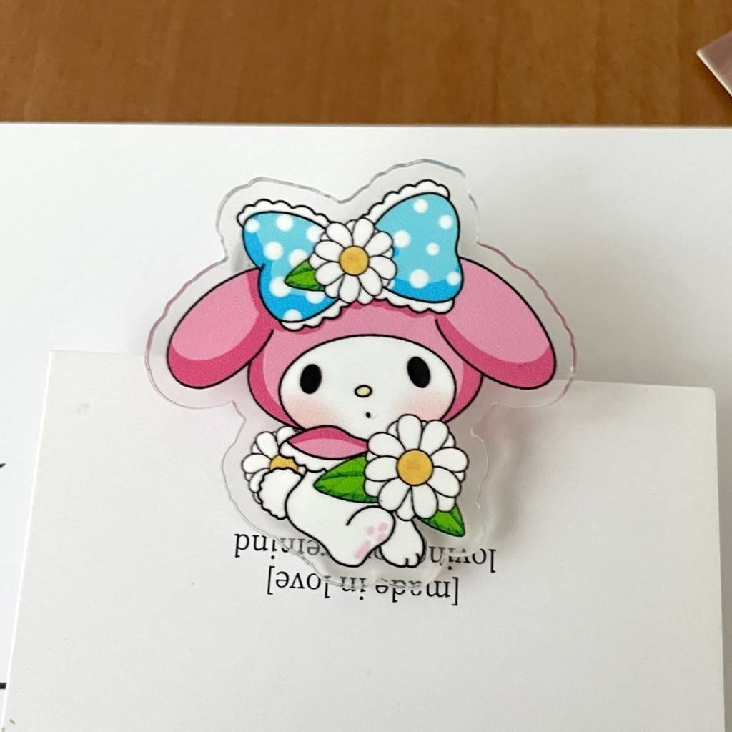Cartoon Hello Kitty Sanrio Clip for Paper Kuromi Clip Binder Anime ...