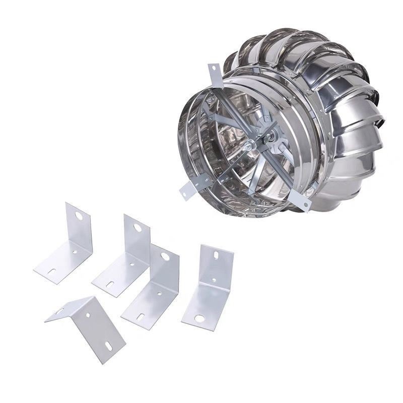 Stainless Steel 304 Unpowered Wind Ball Cap Roof Ventilator, Exhaust ...