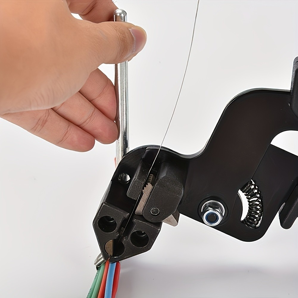 Heavy-Duty Manual Cable Tying Gun - Stainless Steel Fastening & Cutting ...