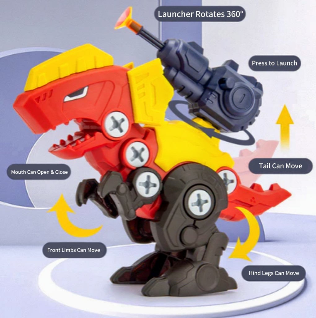 Disassembly Dinosaur Toys Children DIY Assembly Toys Tyrannosaurus ...