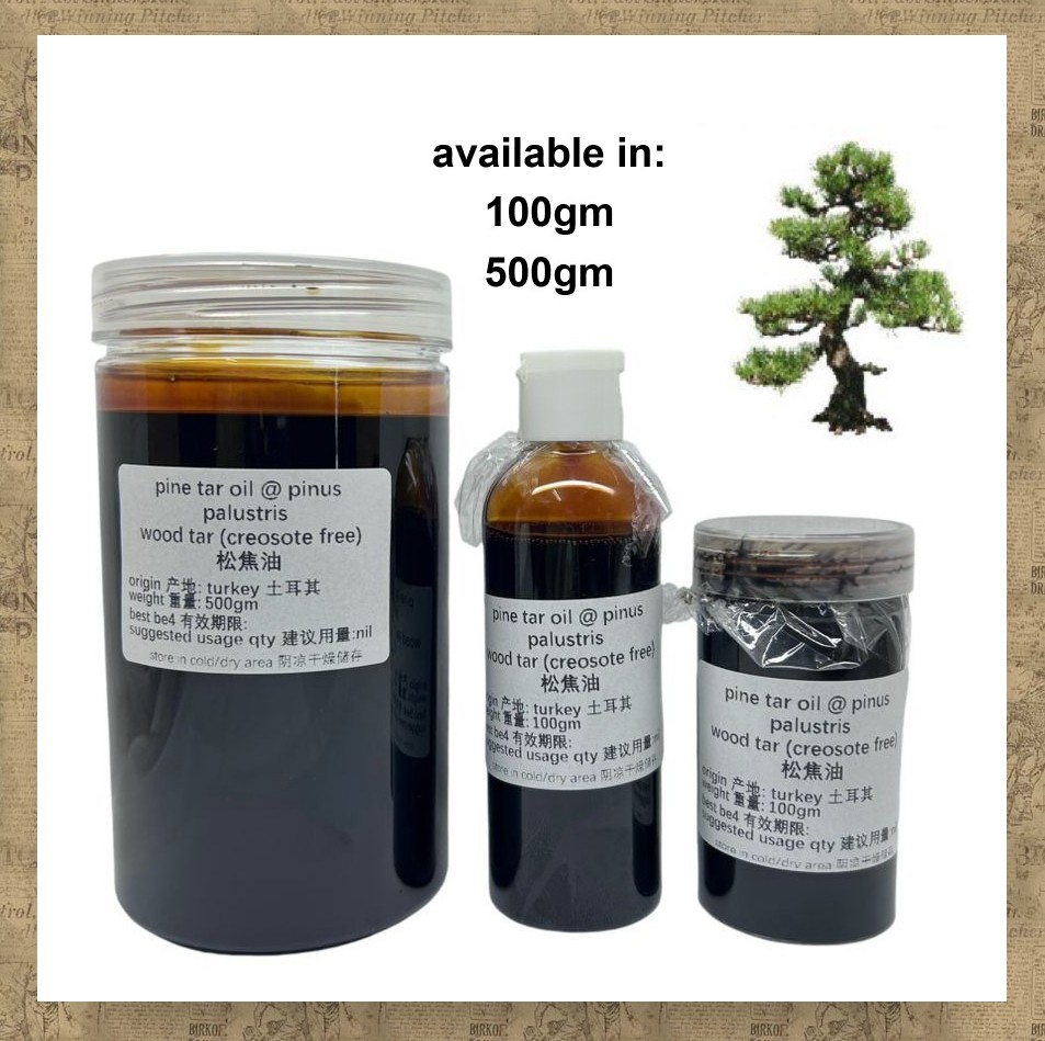 (ritasoap) pine tar oil aka pinus palustris wood tar (creosote free ...