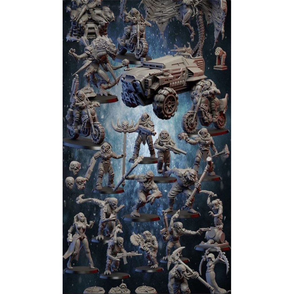 [Insect Clan] Stealer Heresy Deformed Mutant Human Sci-Fi War Hammer ...