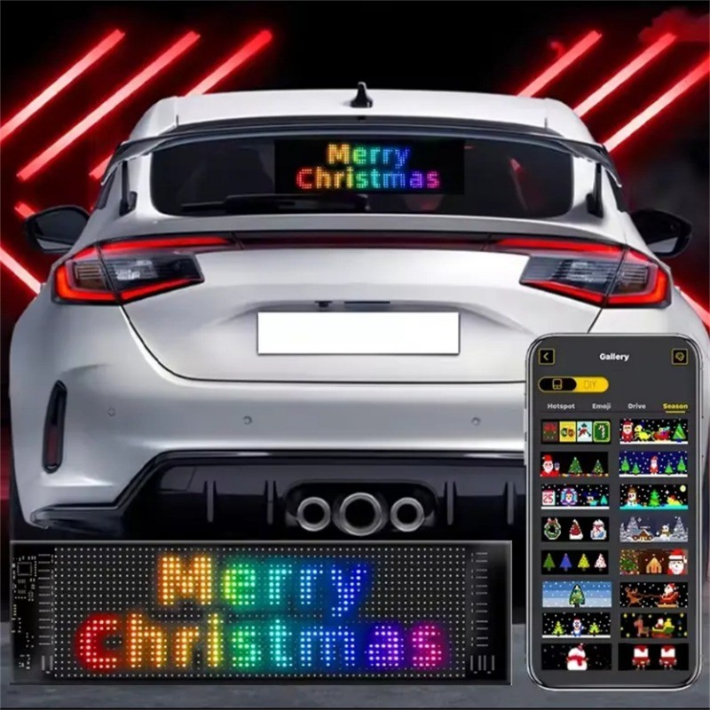 Led Sign Matrix Pixel Panel Scrolling Bright Led Eyes for Truck Signage ...