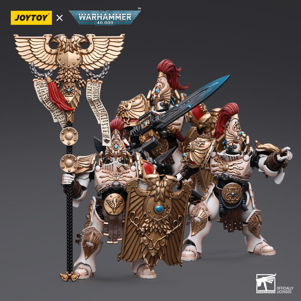 JOYTOY Dark Source Warhammer 40k 1/18 Emperor's Custodian Sun Guard ...