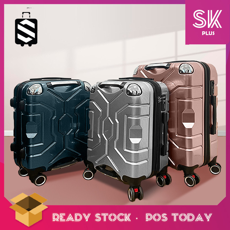 SKplus SKY TRAVELLER SKY369 3-In-1 Suitcase Trolley 360° Silent ...