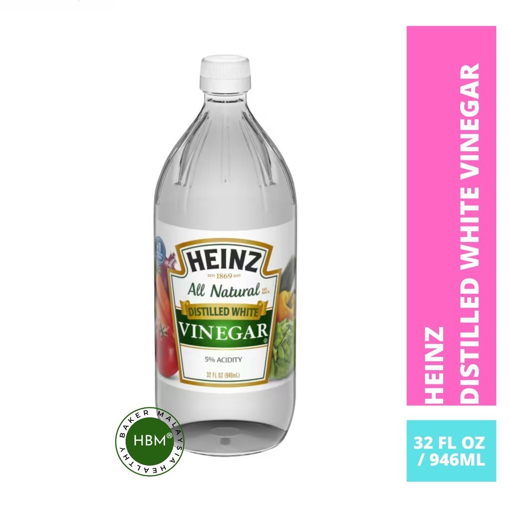 Heinz Distilled White Vinegar 32oz / 16oz / Ready Stock / Local Seller ...
