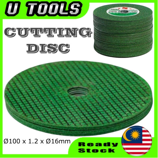 Cutting Disc Ø100 x 1.0 x Ø16mm Angle Grinder Cut Off Wheel Stainless ...