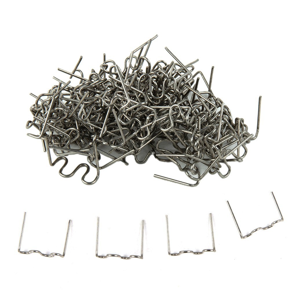 Great Value Rush ️100pcs/Set Pre-cut 0.8mm Wave Flat Hot Staples For ...