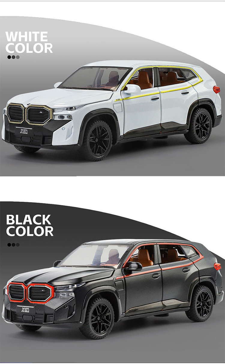 KLT 1:32 BMW XM SUV Metal Alloy Toys Car Model Diecast Vehicle For Boys ...
