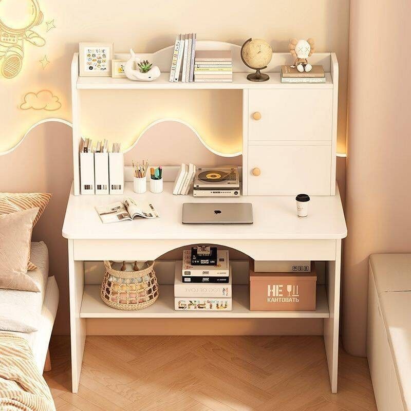 Dressing Makeup Desk Simple Study Office Table Bedroom Small Apartment ...