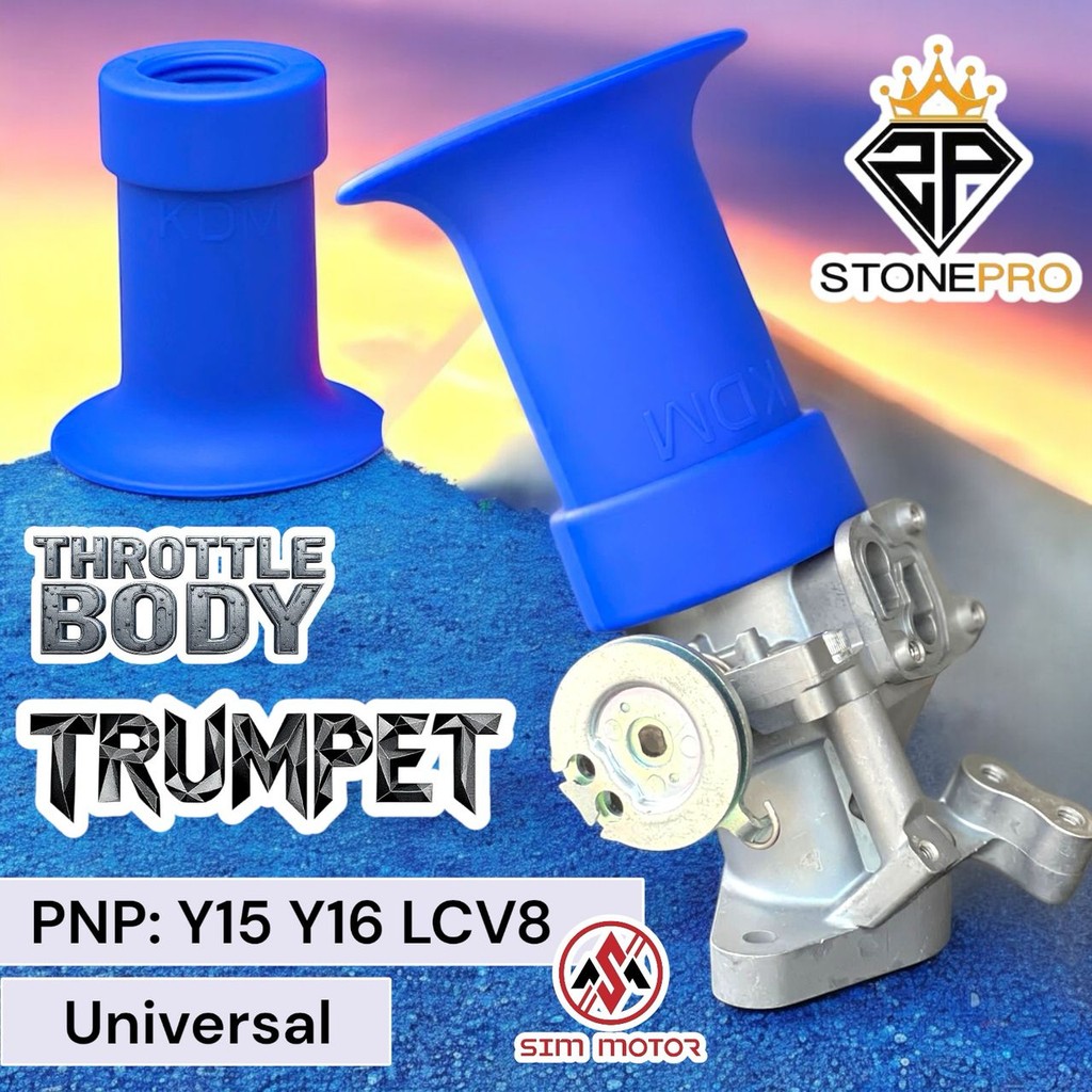 STONEPRO TRUMPET PCO Y15ZR Y16 LC135 V8 fi/ TRUMPET THROTTLE BODY PCO ...